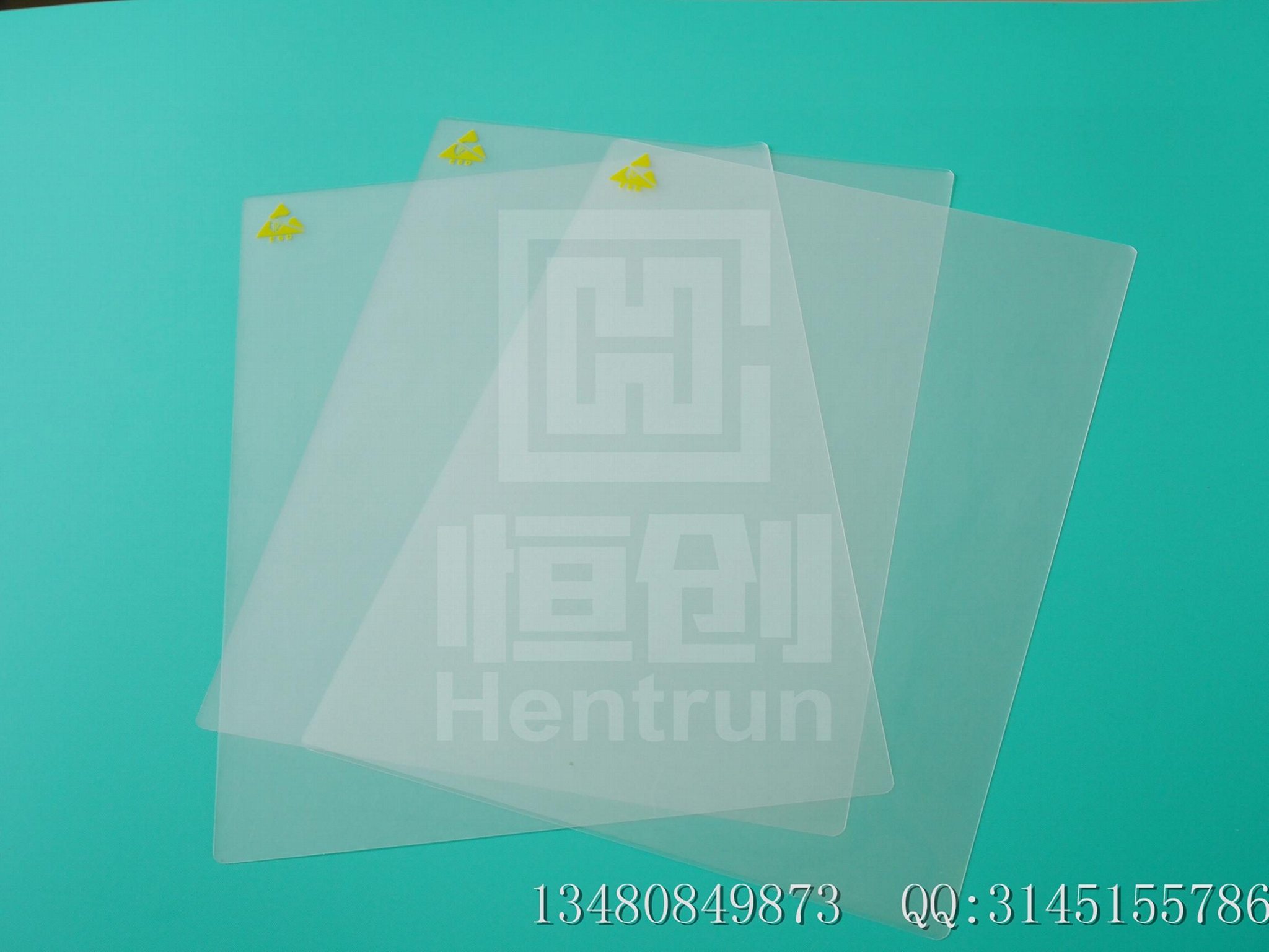 Anti-static A3 A4 plastic film for file holder ESD plastic sheet file ...
