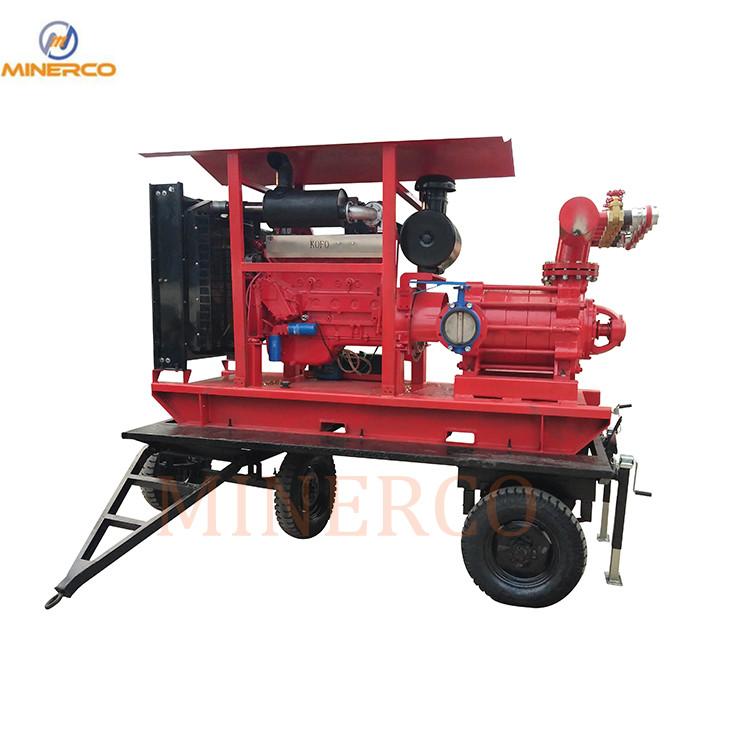 Horizontal Multistage Diesel Engine Booster Clear Water Pump - MD ...