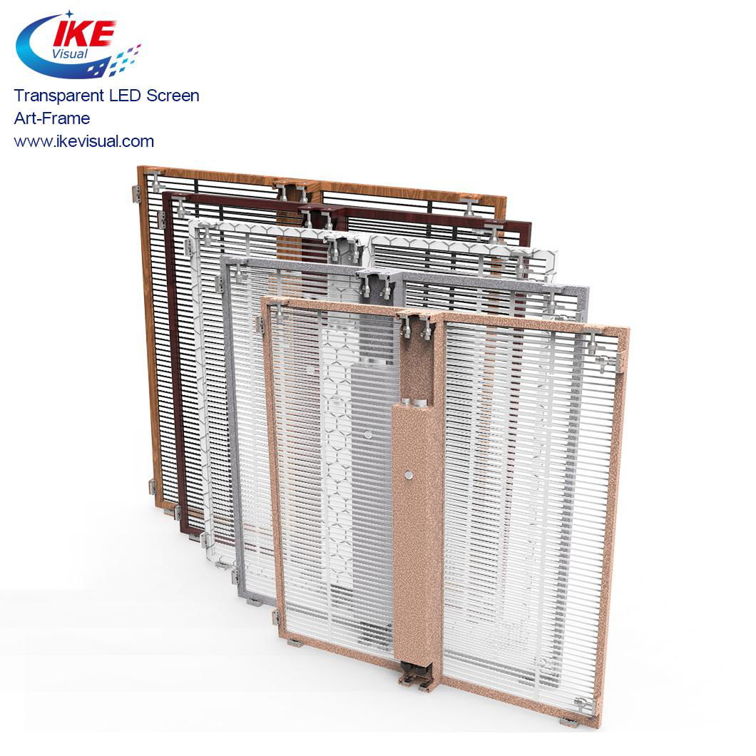 Waterproof IP65 Glass Transparent LED Screen Display - ShineO-5 P5.2 ...