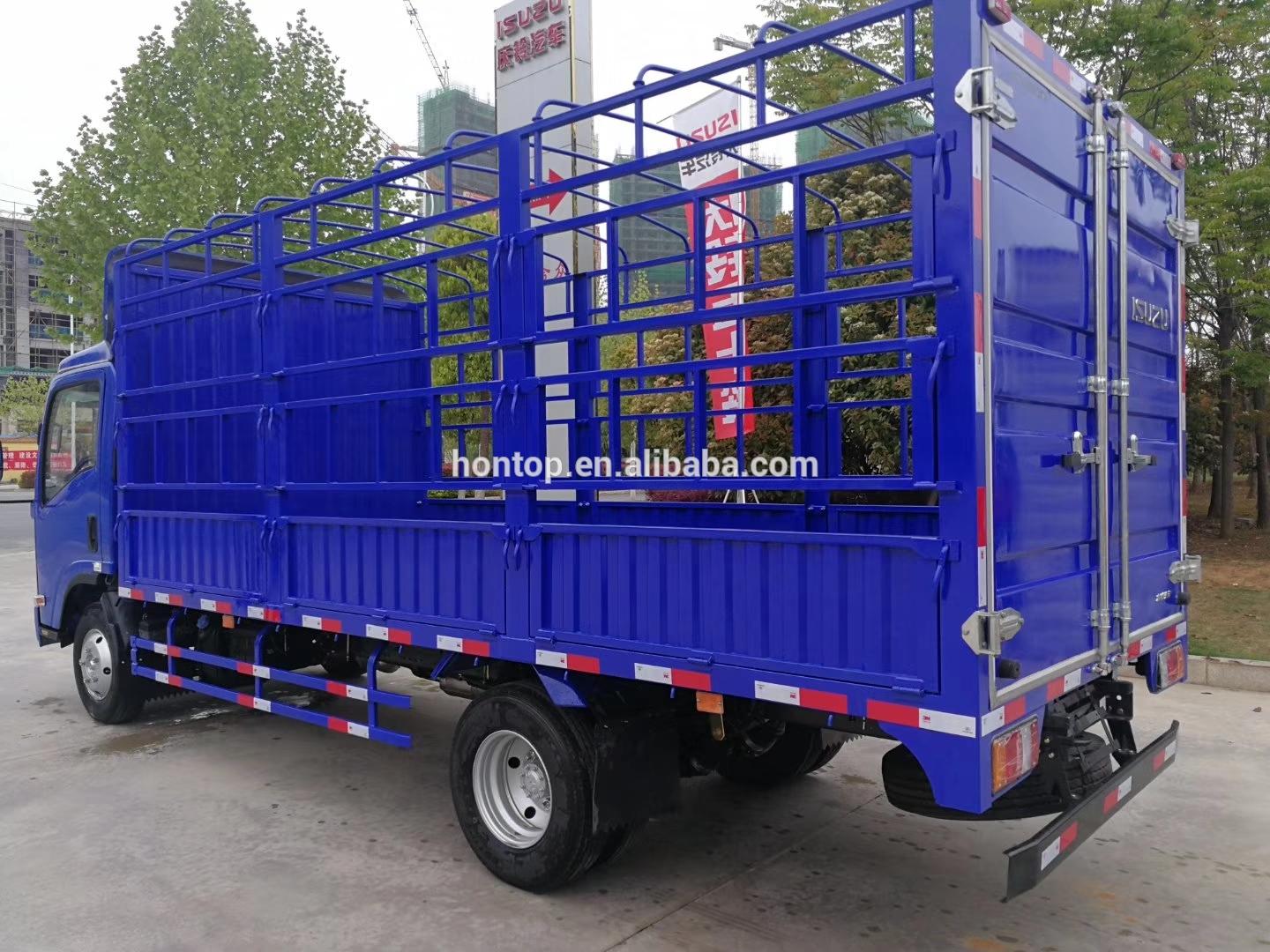 4X2 ISU-ZU Light Fence Cargo Truck Stake Vehicle for sale - Hontop ...