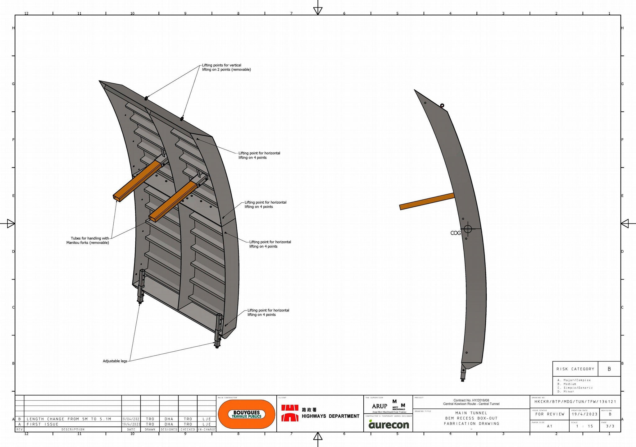 HK Highways Department iron formwork stone shit formwork cement fixed ...