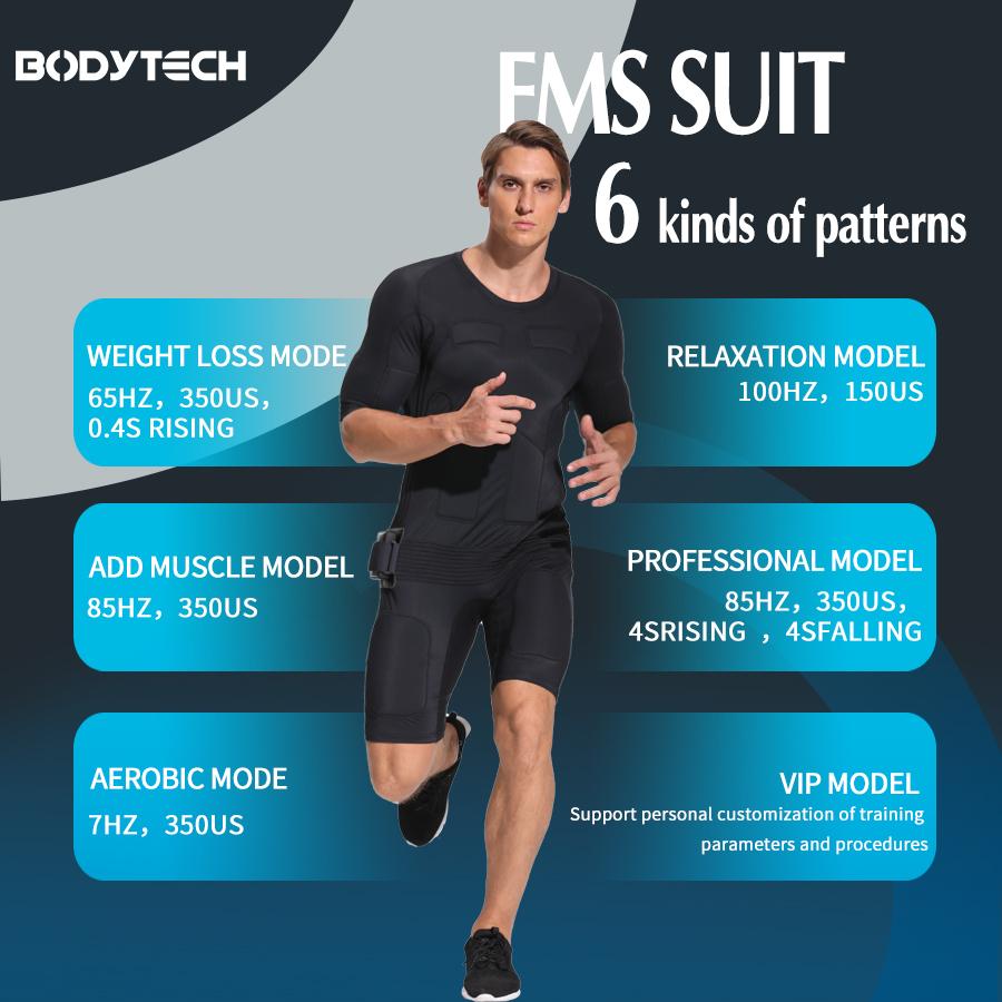 wireless ems suit workout fitness - bb909 - bodytech (China Trading ...