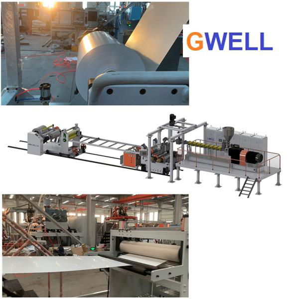 PLA sheet extrusion line - GWP85 GWS120 - GWELL (China Manufacturer ...