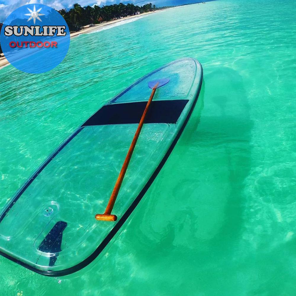 New Geranation stand up paddle board made of polycarbonate clear SUP ...