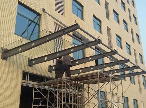 Canopy steel beam - 150*100*8*6 - Lang hao glass (China Manufacturer ...