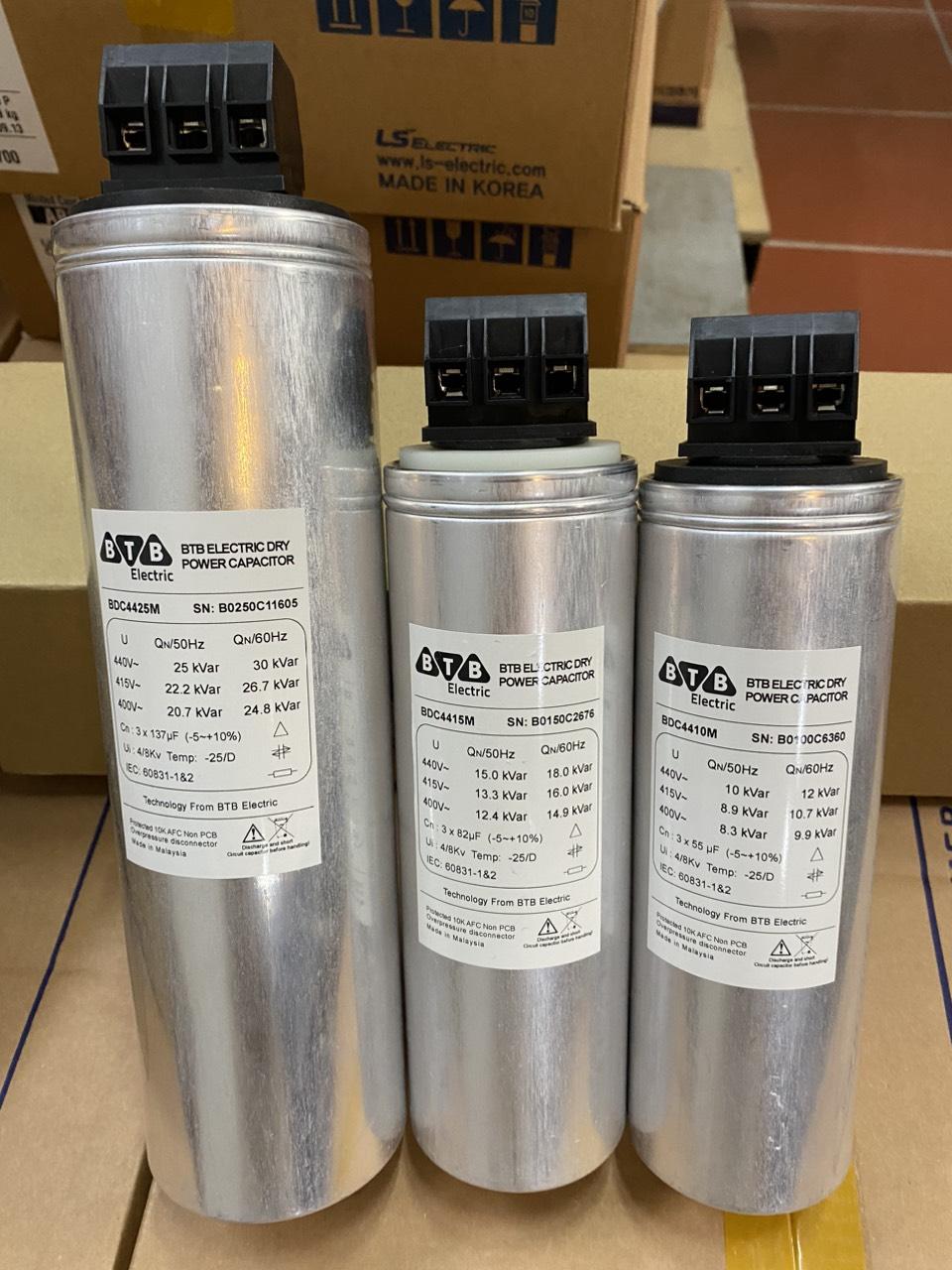 CAPACITOR BANK DRY TYPE 3 PHASES - BDC4430M - BTB (Vietnam Manufacturer ...
