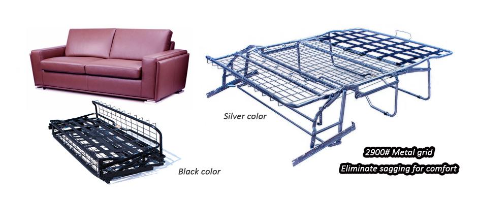 M12 Extra Long No-sag Tubular Sleeper Mechanism 2900# Bi Fold Sofa ...
