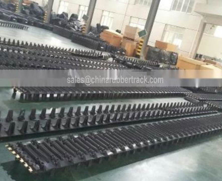 Skid Steer Loader OTT Rubber Track Over Tire Tracks (China Manufacturer ...
