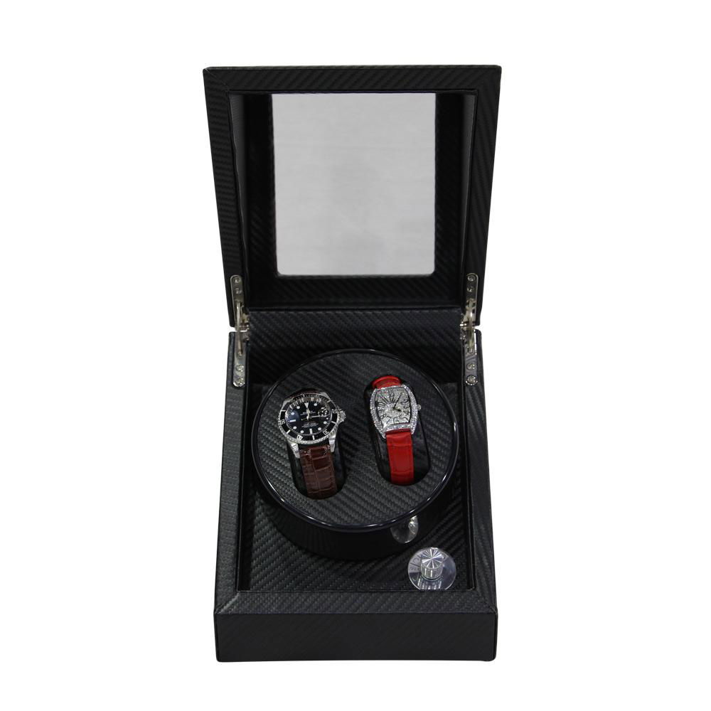 2+3 Automatic Motor Carbon Fiber Leather Watch Winder Custom Watch ...