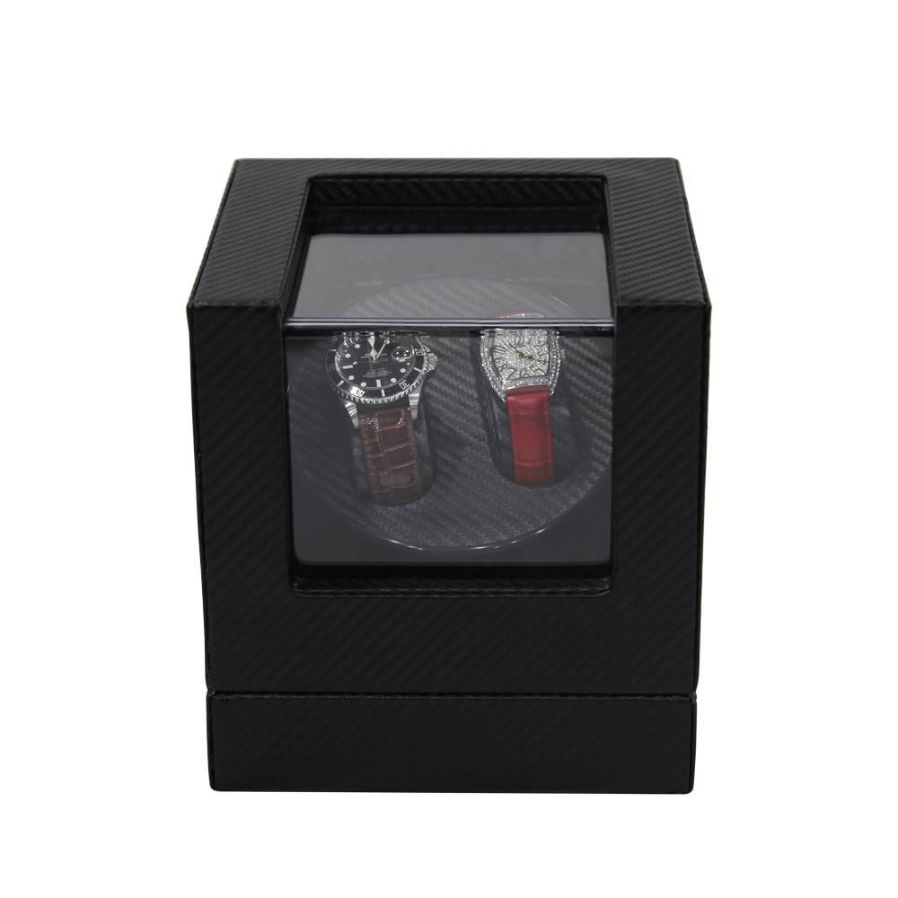 2+3 Automatic Motor Carbon Fiber Leather Watch Winder Custom Watch ...