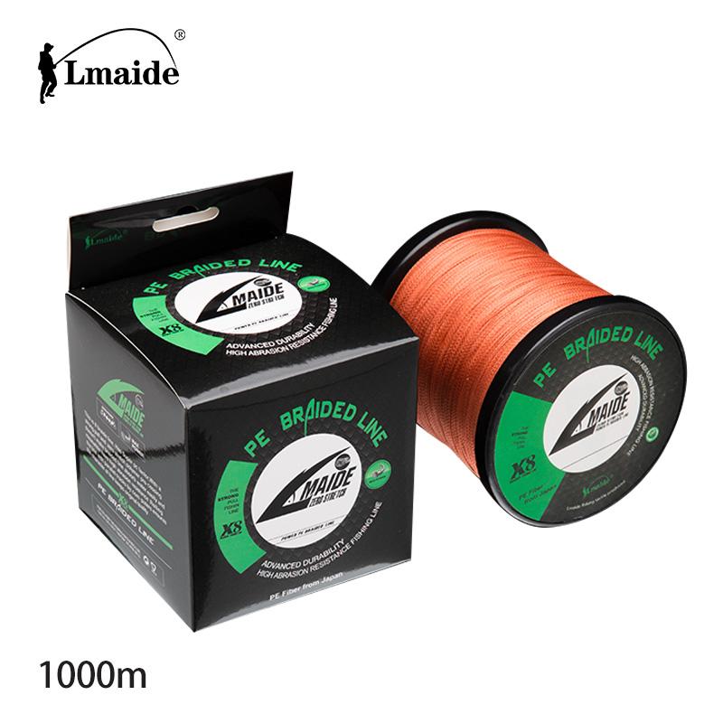 1000 m Wholesale price PE braided wire 8x braided fishing line - LMAIDE (China Manufacturer ...