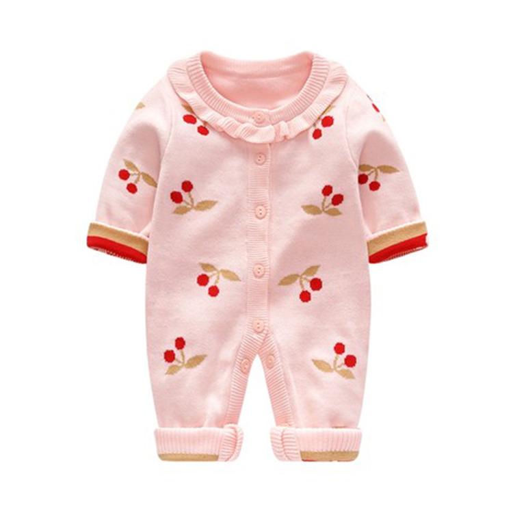High quality baby girl rompers 100% cotton baby clothing set with ...
