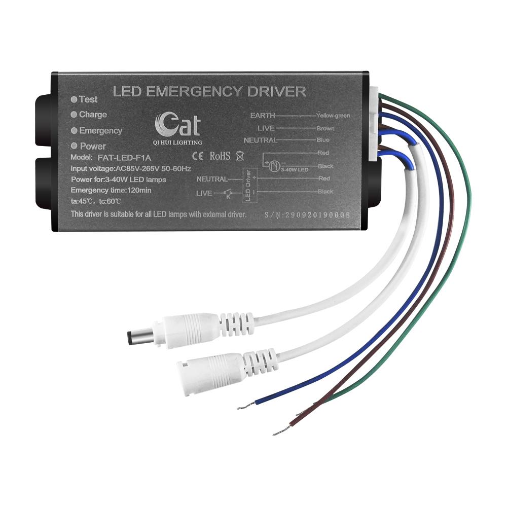 Direct Manufacturer LED Emergency Driver for 3-40W Panel Downlight Spot ...