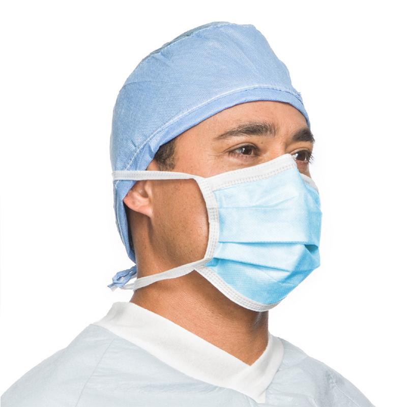 CE EN14683 TYPE I DISPOSABLE MEDICAL FACE MASK-Tie on - 010 - Inherent ...