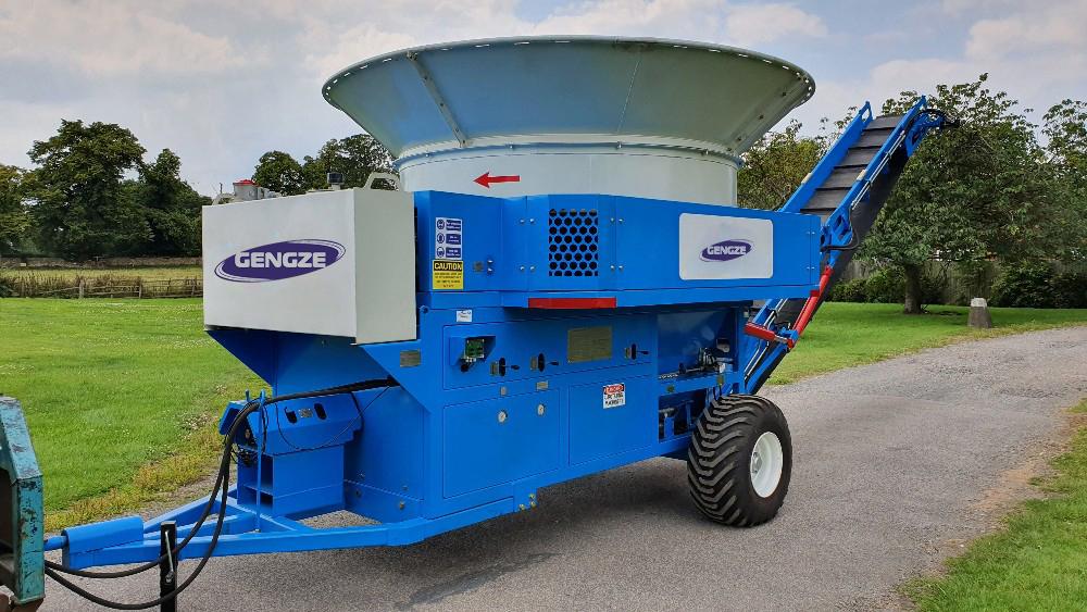 Large scale PTO silage hay forage grass straw bale chopper as hammer ...