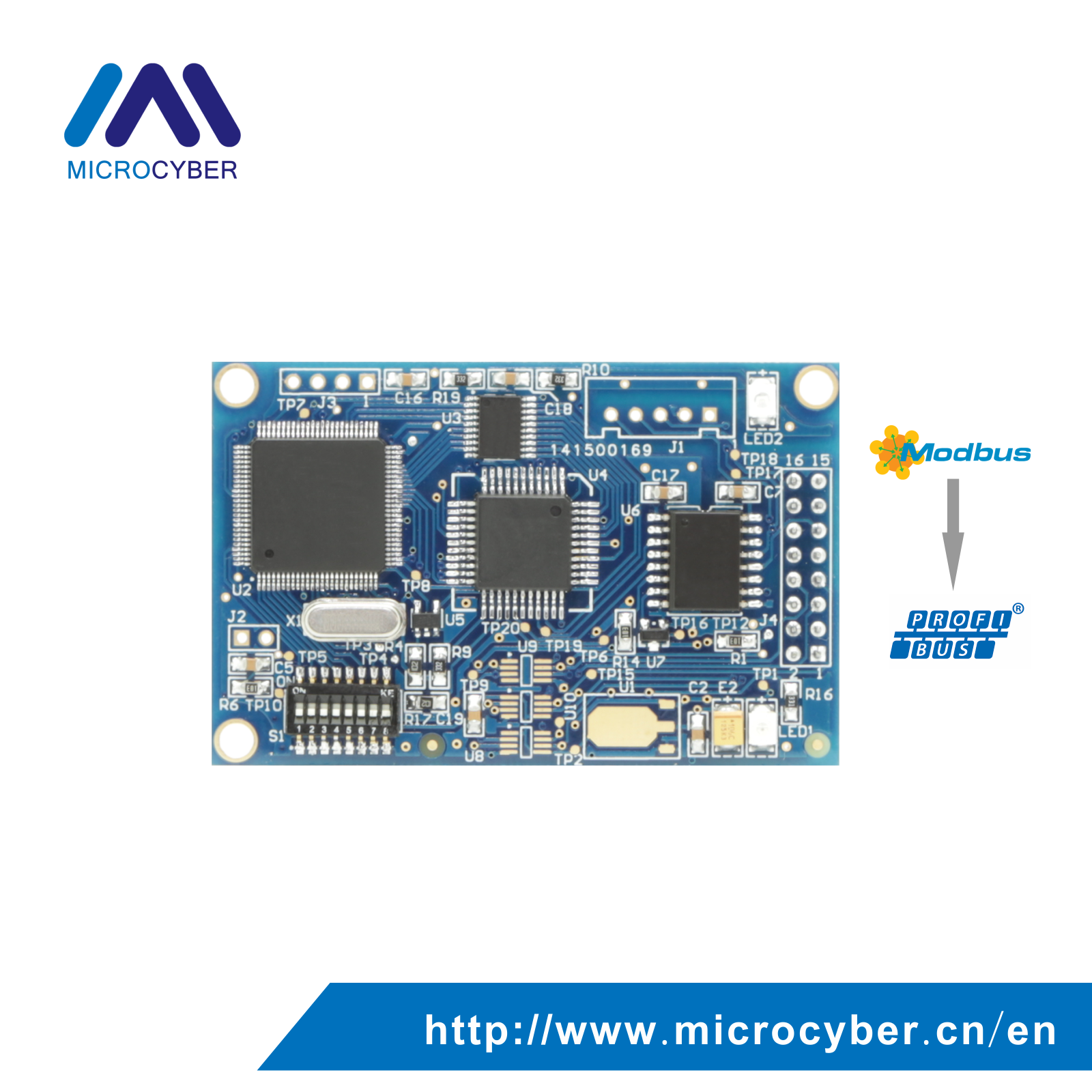 Modbus to DP Embedded Module - M0306 - Microcyber (China Manufacturer) - Integrated Circuit ...
