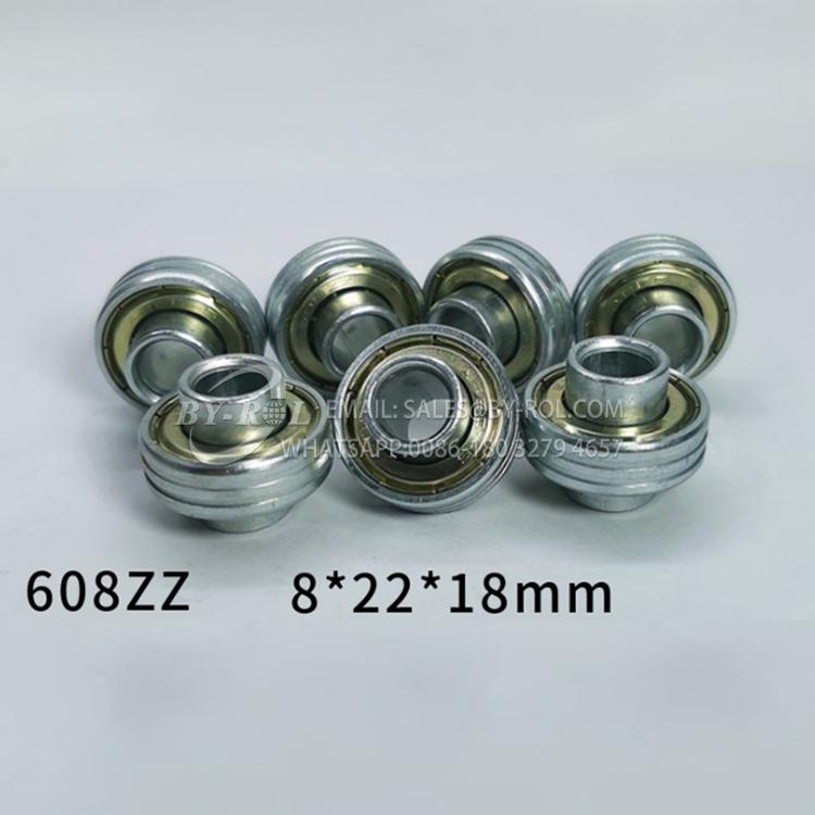 Customized Bearing 608zz with Grooves and Extended Inner Rings for ...