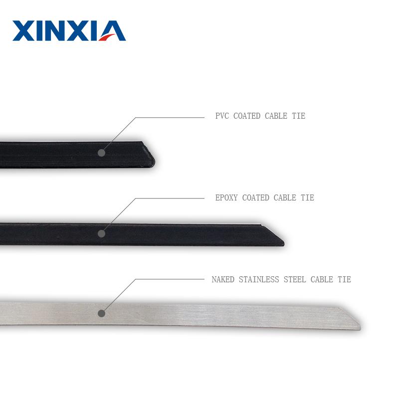 304 Stainless Steel Epoxy Coated Cable Ties (China Trading Company ...