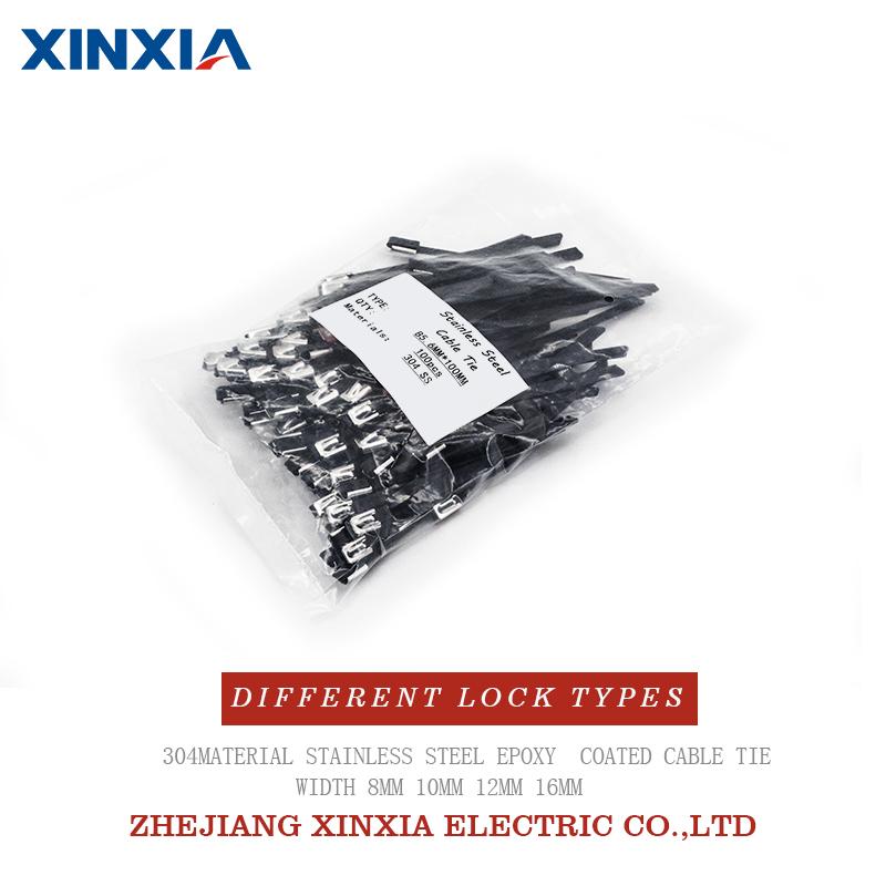 304 Stainless Steel Epoxy Coated Cable Ties (China Trading Company ...