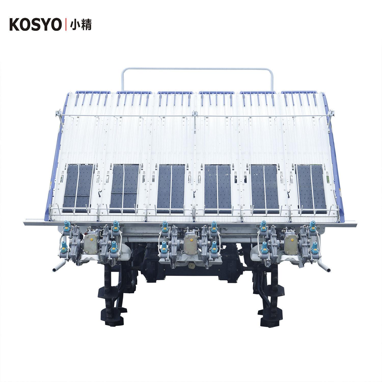 6 rows riding type rice transplanter - 2ZG630 - KOSYO (China ...