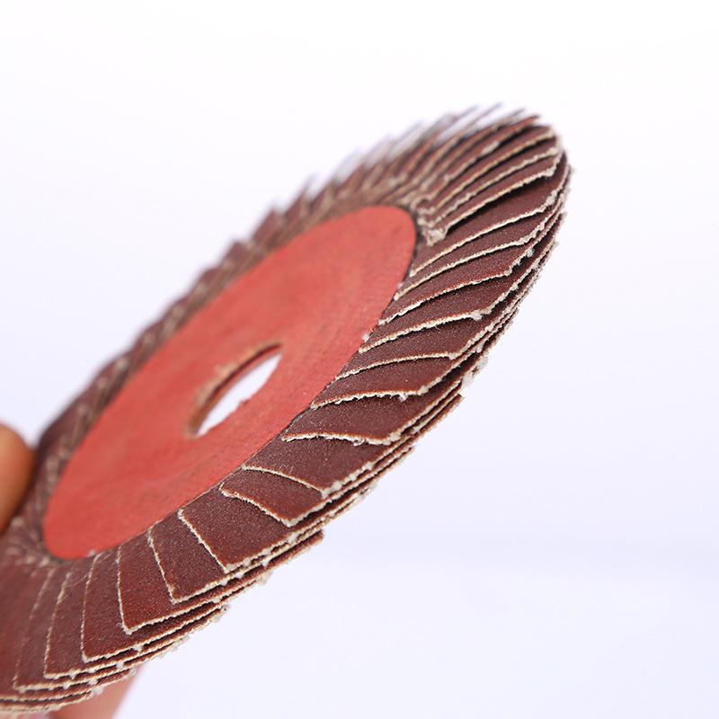 China supply korea flower flexible blue abrasive flap discs - OEM ...