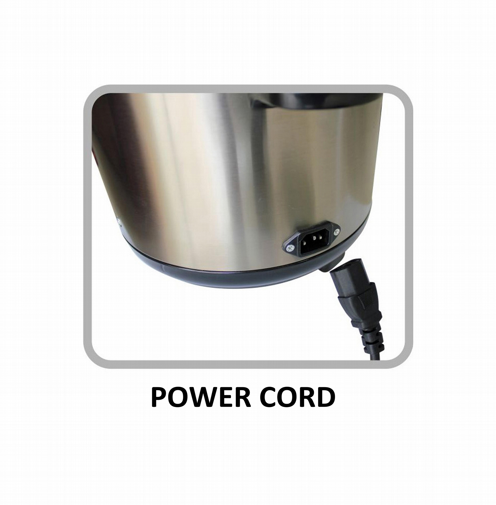 Popular Cylindrical type stainless steel 1.8L Electric Rice cooker ...