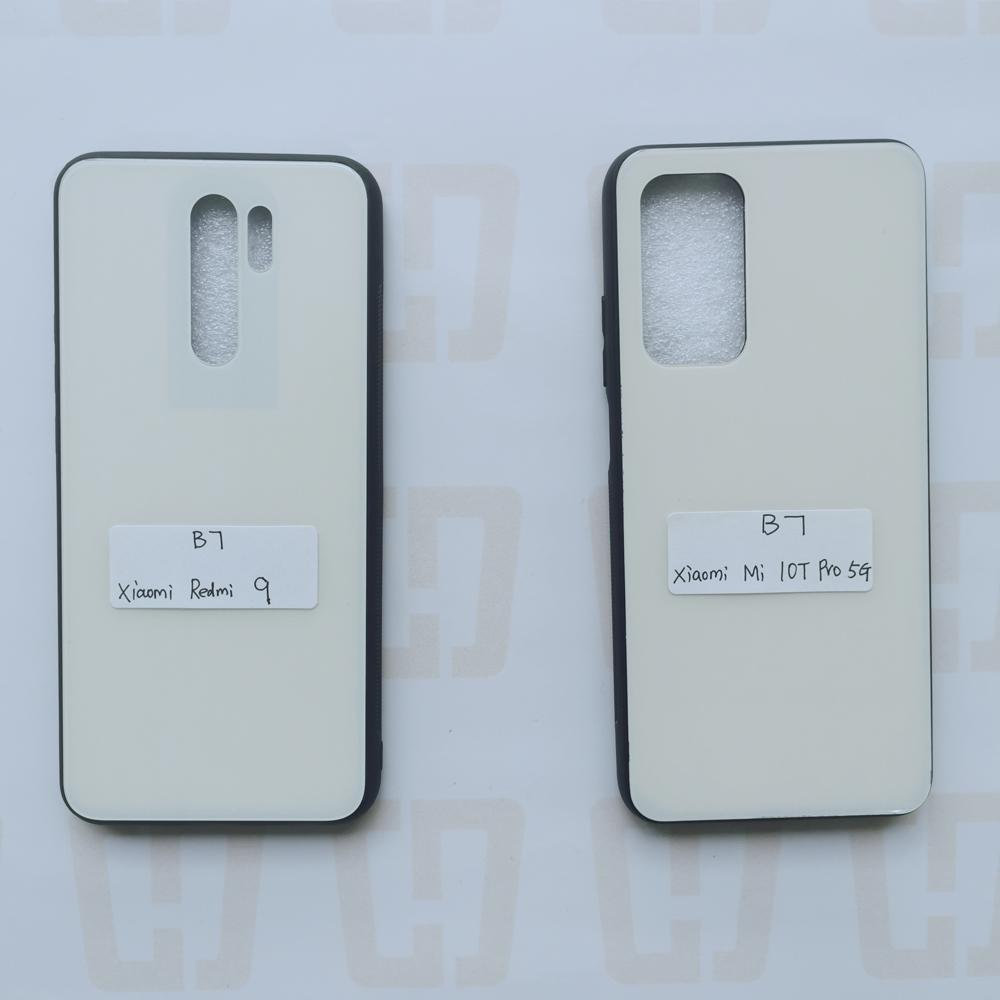 Sublimation 2D Phone Cases - B7 (Glossy Glass Insert) - China