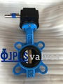 Gear Operated EPDM Seated DI Disc Ductile Iron Body Wafer Butterfly Valves - D371X-10Q - JPLS ...