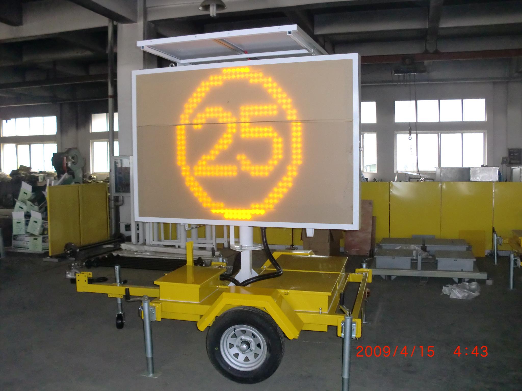 Mobile traffic led sign - Donartech (China Manufacturer) - Roadway ...
