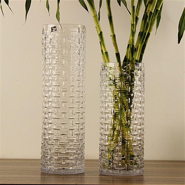 Clear glass decoration flower vase - HC (China Manufacturer ...