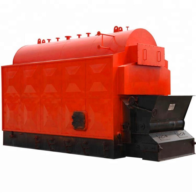 5ton Chain Stoker Grate Biomass pellet Coal Fired Steam Boiler For Feed ...