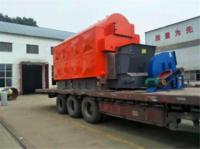 5ton Chain Stoker Grate Biomass pellet Coal Fired Steam Boiler For Feed ...