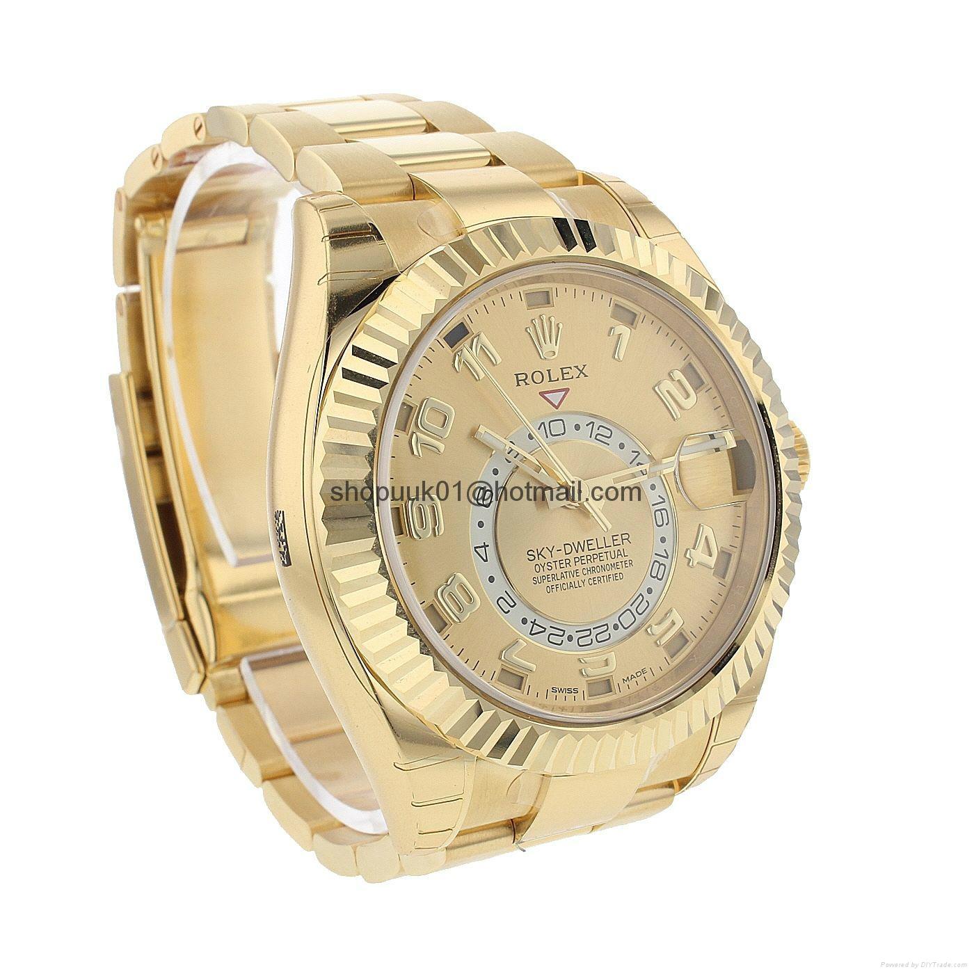 Rolex Sky Dweller 326939 Oyster Perpetual White Gold Men Fashion watch ...