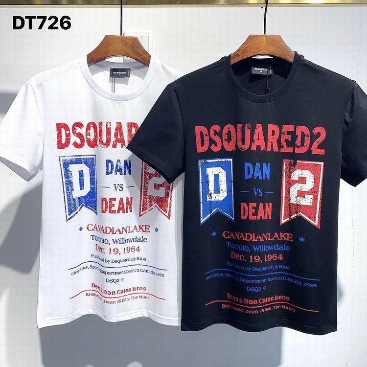 Dsquared2 D2 Men's Logo Tee Dsq cotton T-shirt for men - Dsq T-Shirt ...