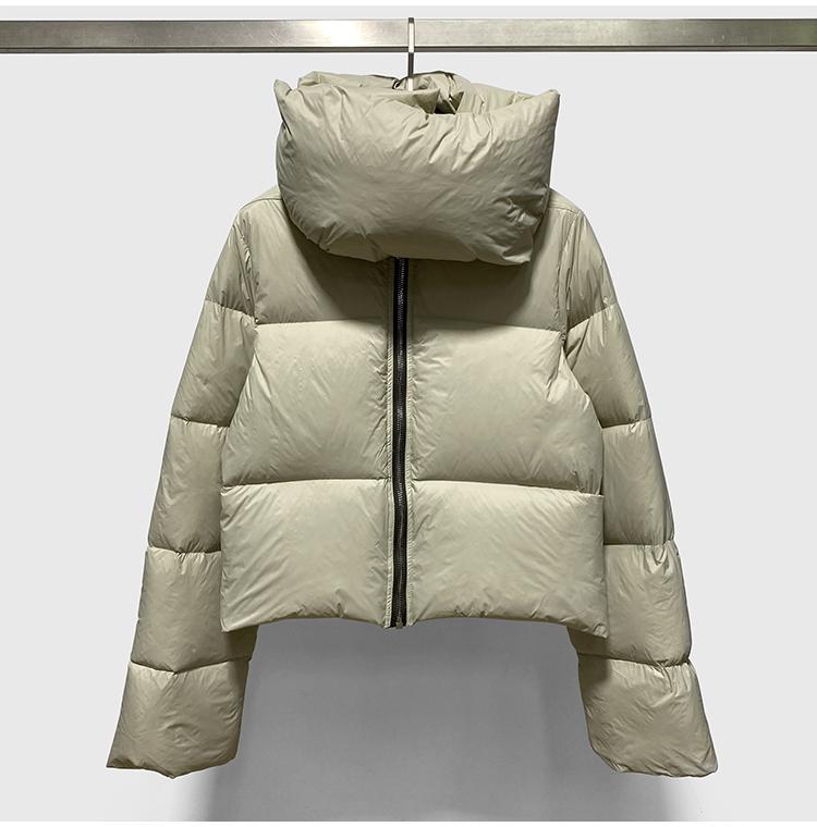Rick Owens funnel high-neck puffer jacket Rick Owens Puffer Jackets for ...