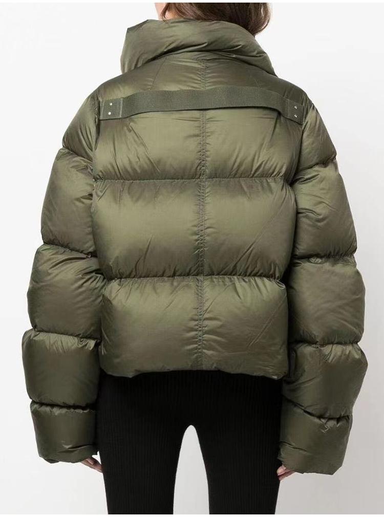 Rick Owens funnel high-neck puffer jacket Rick Owens Puffer Jackets for ...