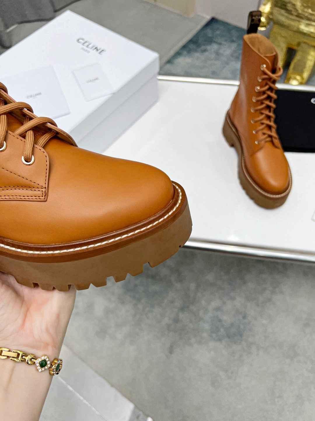 BULKY LACED UP BOOT IN NYLON AND SHINY BULL BLACK Women ankle Boot ...