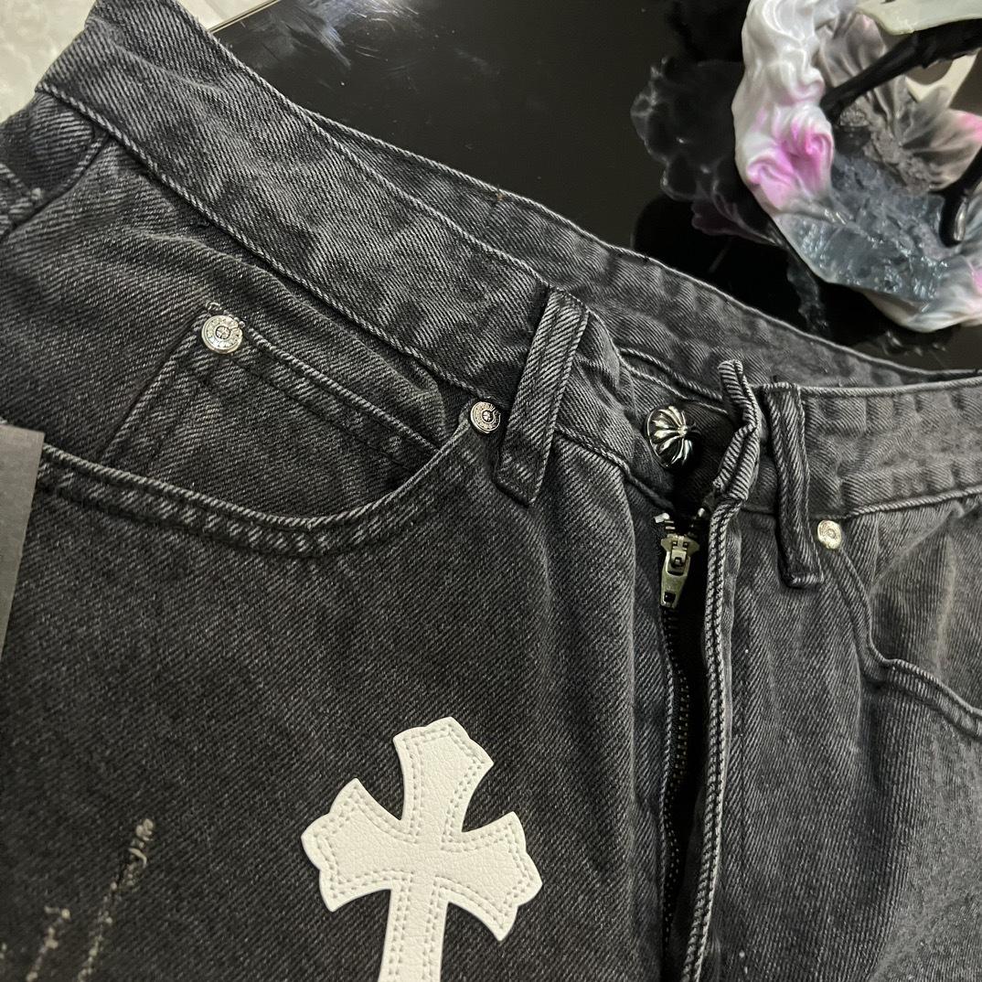Chrome Hearts Vintage Levi's Jeans Chrome Hearts Cross Stitch Black ...