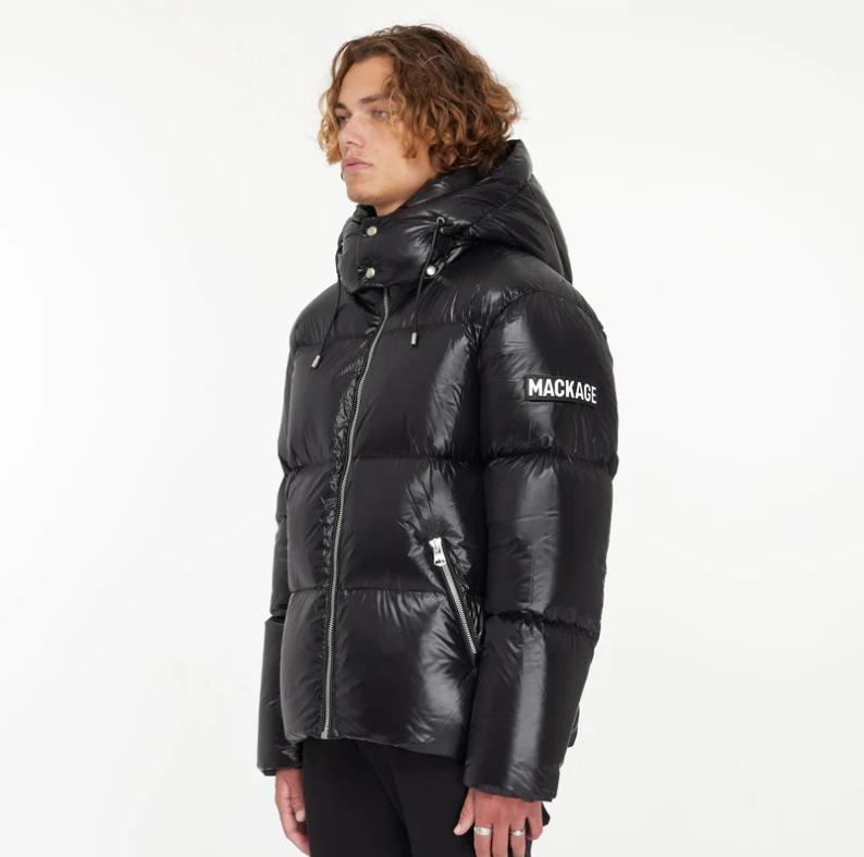 Mackage Kent-Z Jacket Men's Insulated Jacket Fashion Hooded Down Puffer ...