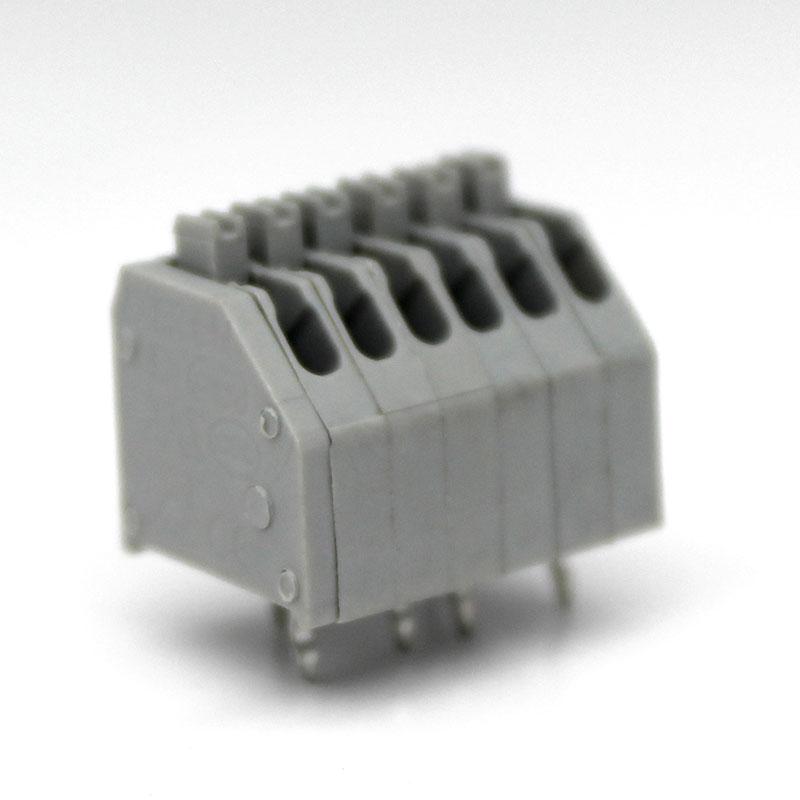 Colorful 250 PCB spring pin block terminal blocks connectors with 2.5mm ...