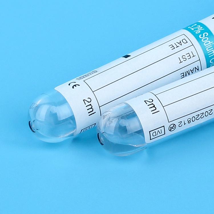 2021 hot seller 13X100MM Vacuum blood collection container PT/APTT-Tube ...