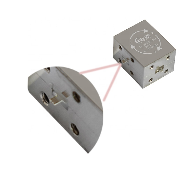 hot sale low pim high isolation 8~10Ghz coaxial rf circulator Drop In ...