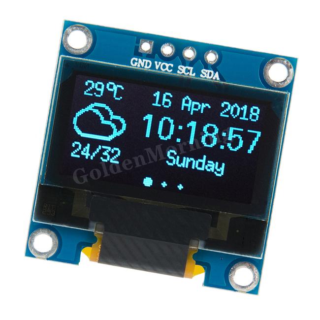 SSD1306/SSD1315 128x64 SPI IIC I2C Arduinos OLED 0.96 Inch OLED Display ...