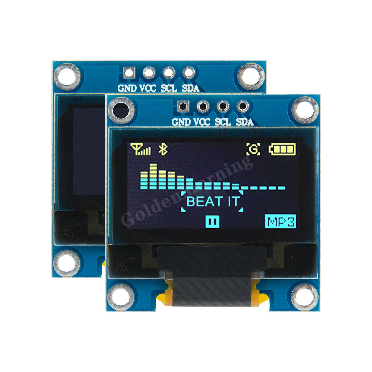 SSD1306/SSD1315 128x64 SPI IIC I2C Arduinos OLED 0.96 Inch OLED Display ...