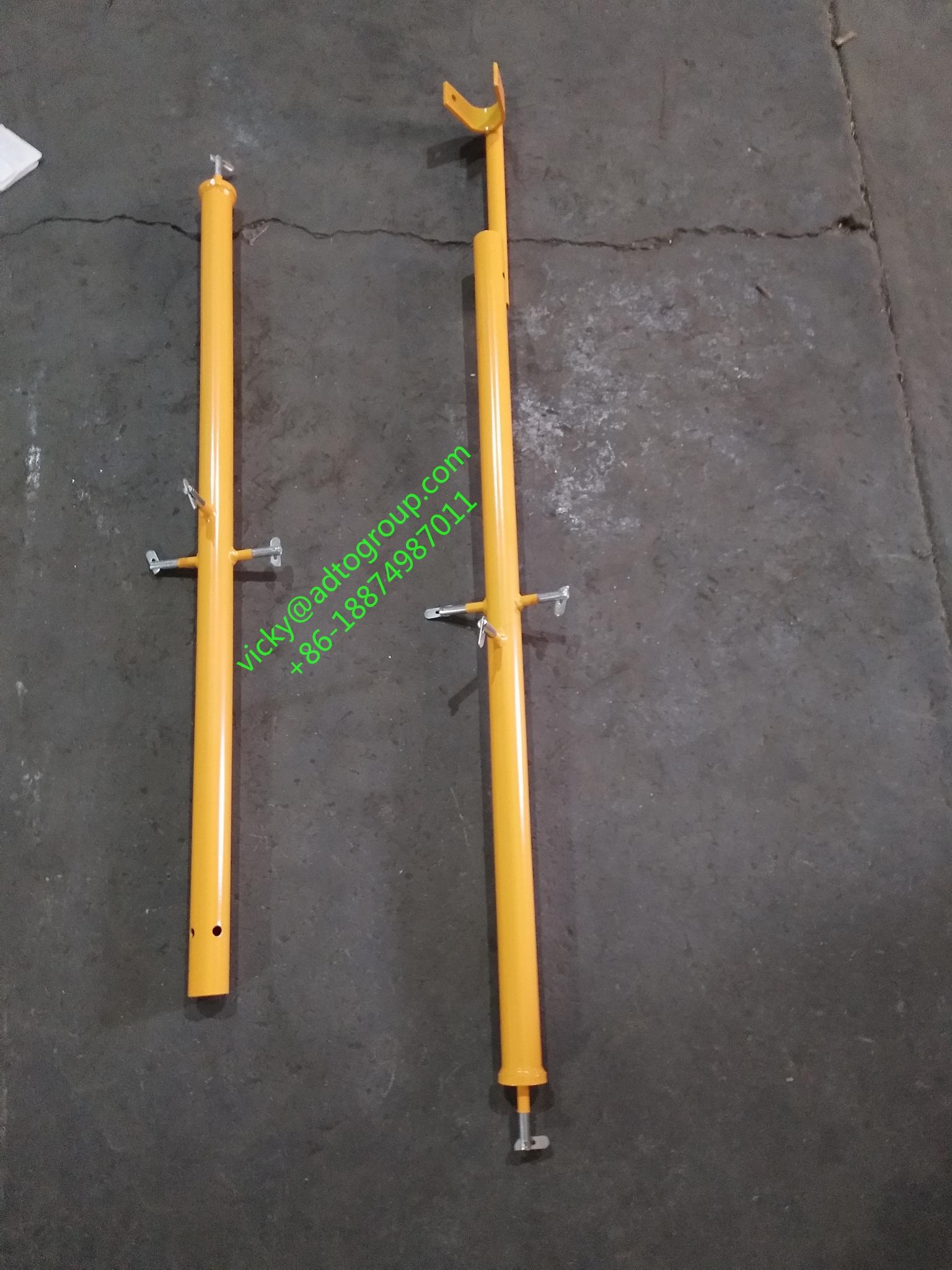 42" guardrail post guardrail post with kicker guardrail frame scaffold ...