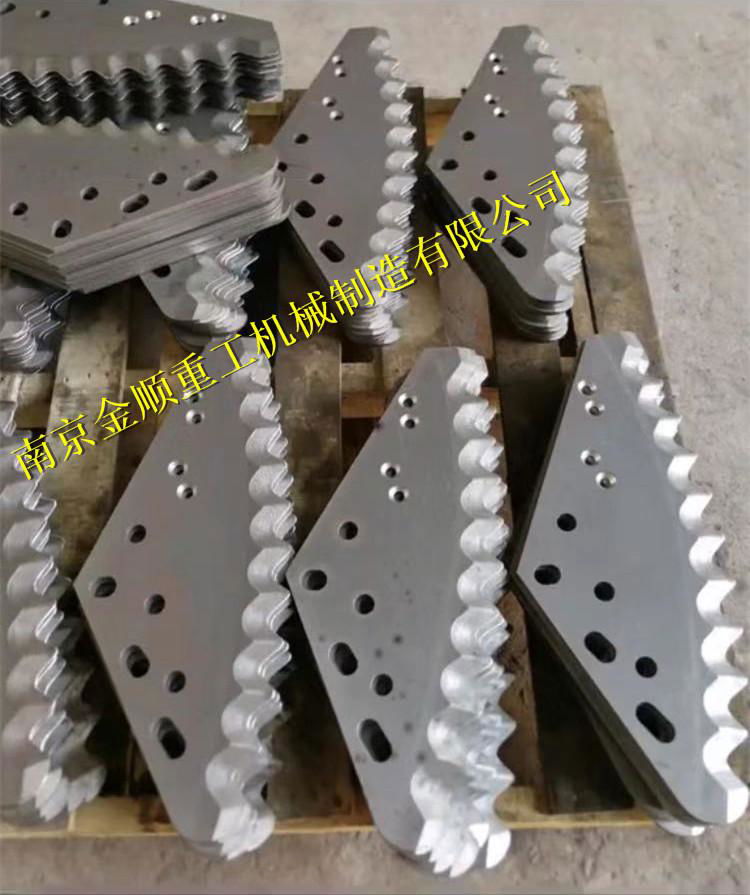 Serrated blade of feed mixer - 喜莱士/司达特/倍威力/利拉伐 - Jinshun heavy industry ...
