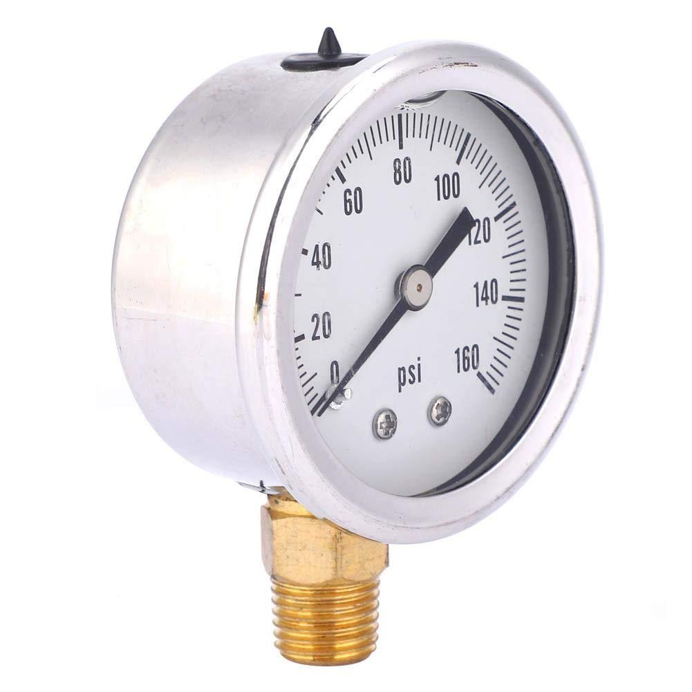 100MM DIAL FACE STEM MOUNT PRESSURE GAUGE WITH NPT CONNECTION - huben03 ...