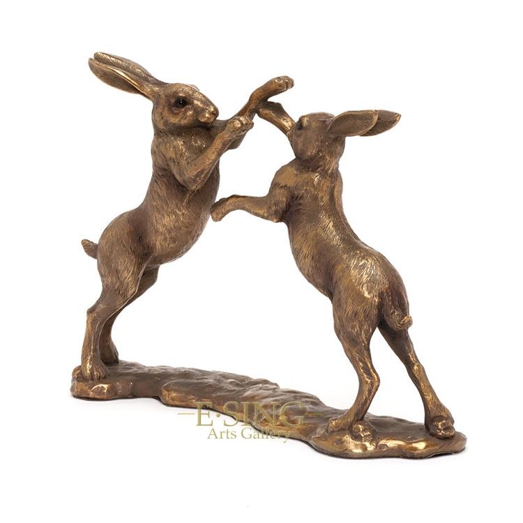 Home decoration bronze statue animal rabbit sculpture (China ...