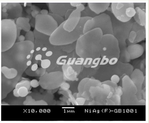 Ultrafine Flake Silver-coated nickel Powder 1um - niagf-gb - Guangbo ...