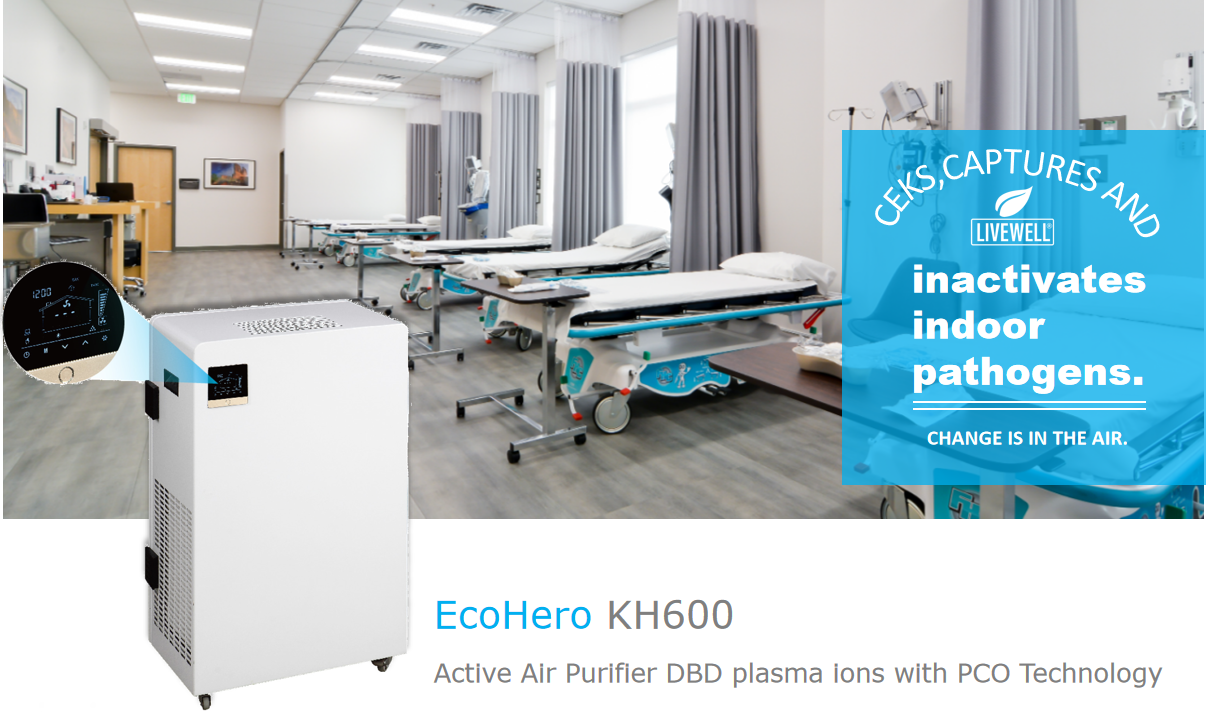 600m3/H UV photocatalytic PCO plasma medical air disinfection machine ...